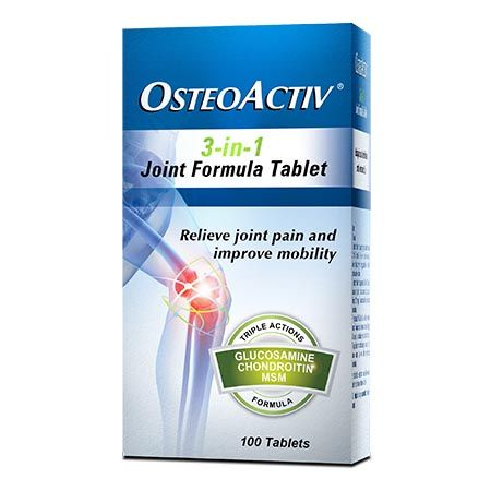 Osteoactiv 3IN1 Joint Formula Tablets 100s [EXP:1/25] | Shopee Malaysia
