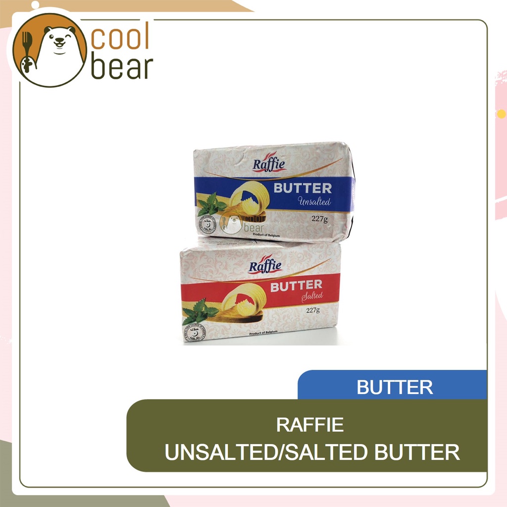 Raffie Unsalted Butter/Salted Butter 227g | Shopee Malaysia