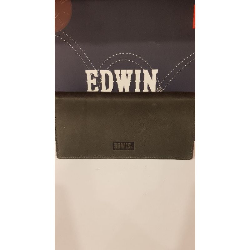 Edwin Original Leather Long Wallet (EWEL-30748) | Shopee Malaysia