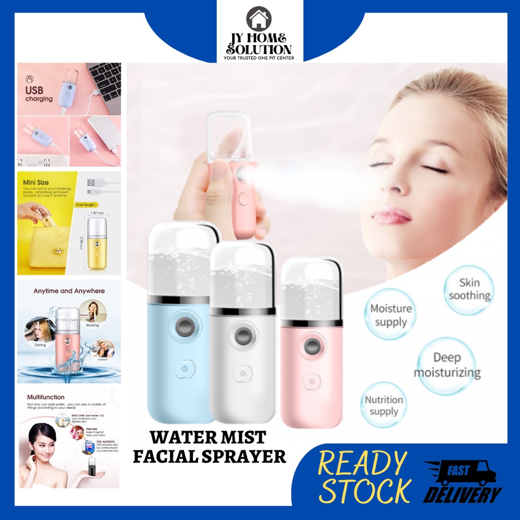 [READY STOCK] Nano Water Mist Facial Sprayer / Facial Steamer / Spray ...
