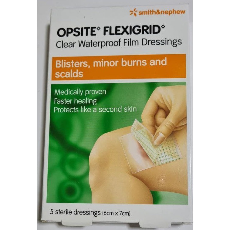 Smith & Nephew Opsite Flexigrid Clear Waterproof Film Dressings for ...
