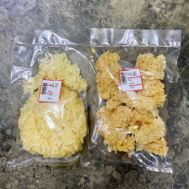 Cendawan Putih 散花雪耳 [50g/70g] White Fungus | Shopee Malaysia