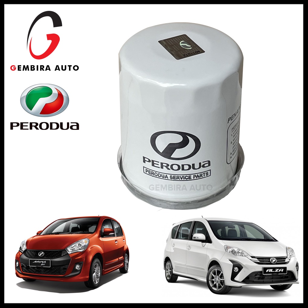 Perodua Oil Filter - Myvi / Kancil / Kelisa / Alza / Kenari / Viva ...