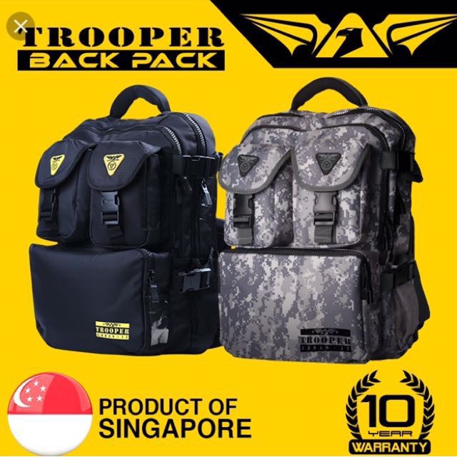 Armaggeddon AMG Stealth Trooper 17 Notebook Bag | Shopee Malaysia