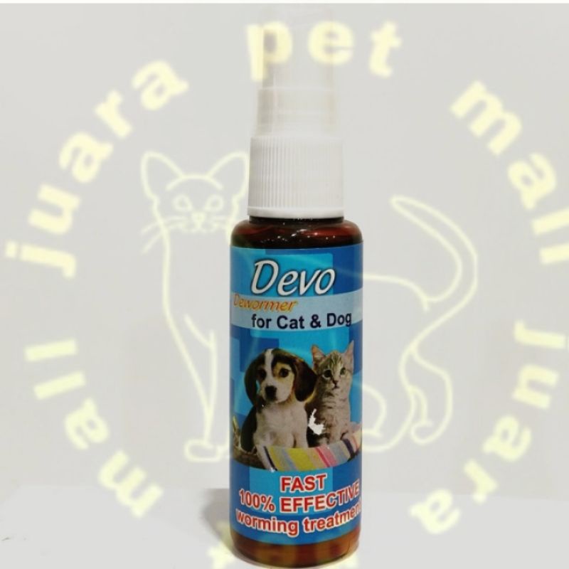 Devo Dewormer Ubat Cacing Cat & Dog 30ml | Shopee Malaysia