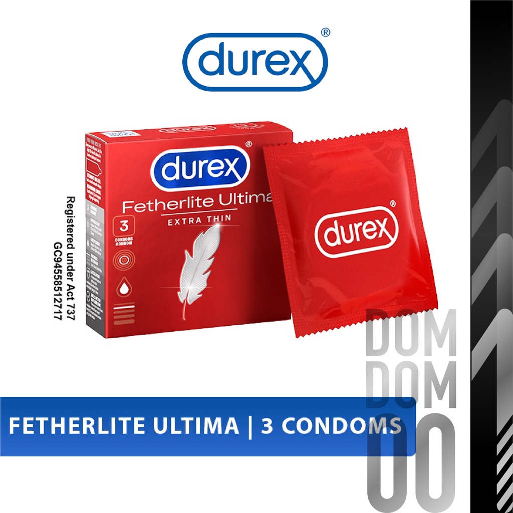 Durex Condom - Fetherlite Ultima (3's) | Shopee Malaysia