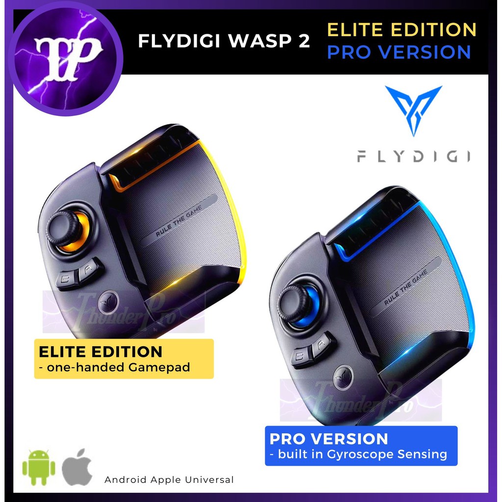 Flydigi Wasp 2 / Flydigi Wasp 2 Pro One_Handed Gamepad Mobile Legend COD LOL | Shopee Malaysia