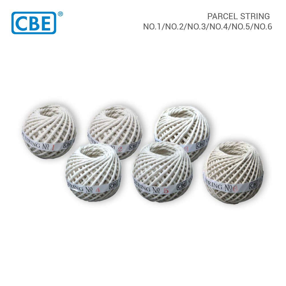 CBE Parcel String NO.1/ NO.2/ NO.3/ NO.4/ NO.5/ NO.6 | Shopee Malaysia