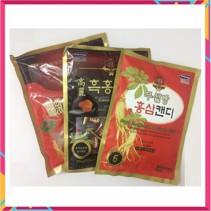 Korean Ginseng Candy, Genuine Product, Low Sugar, Delicious, Nutritious ...