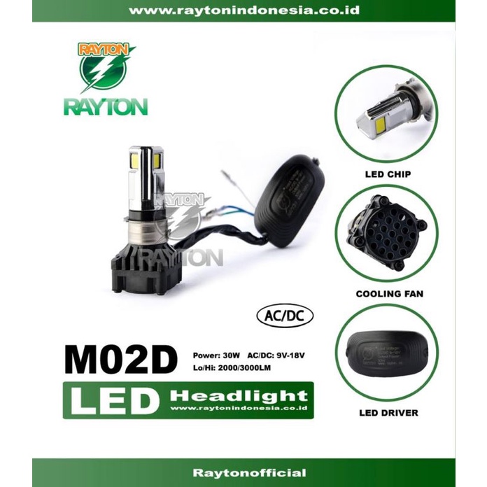 Original Rayton RTD Led Headlights Rayton RTD Led Lights Ready 6 Sides ...