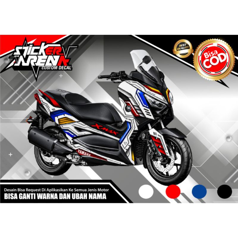 Xmax Decal Stiker Full Body Motif Graphics Code 1070 | Shopee Malaysia