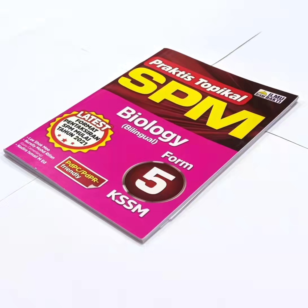 [KSSM]Praktis Topikal SPM Biology Form 5 [Bilingual] (Used) | Shopee ...