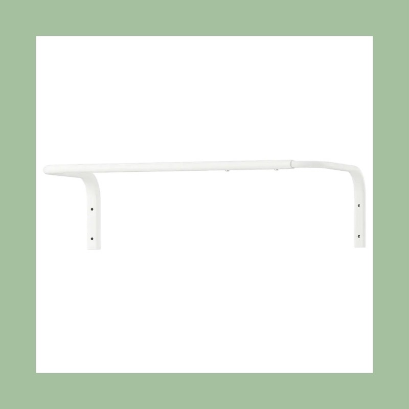 Mulig clothes bar white 60-90cm | Shopee Malaysia