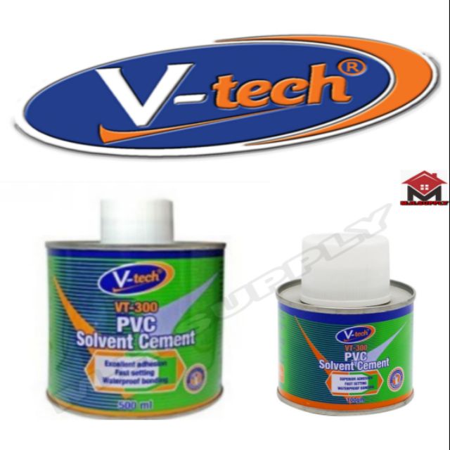 V-Tech VT-300 Solvent Cement Gum Pvc Pipe Glue 100GM & 500GM | Shopee Malaysia