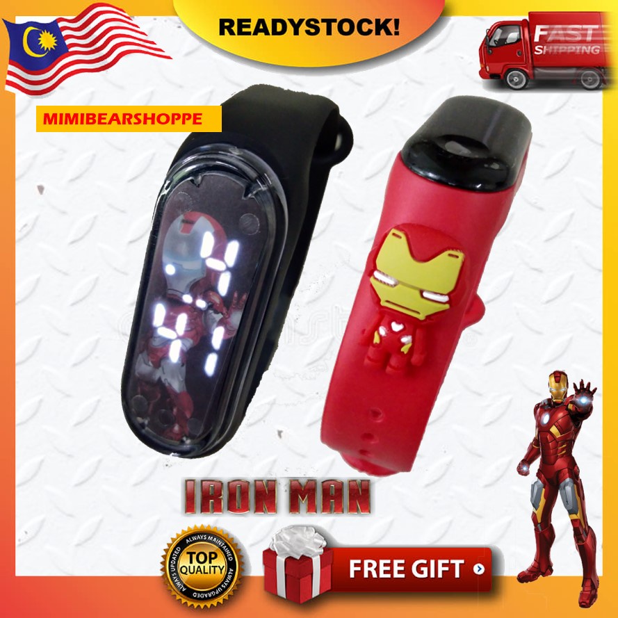 🔥🔥🔥HOT SALE🔥🔥🔥JAM IRON MAN/ SPIDERMAN KANAK KANAK LELAKI IRON MAN ...