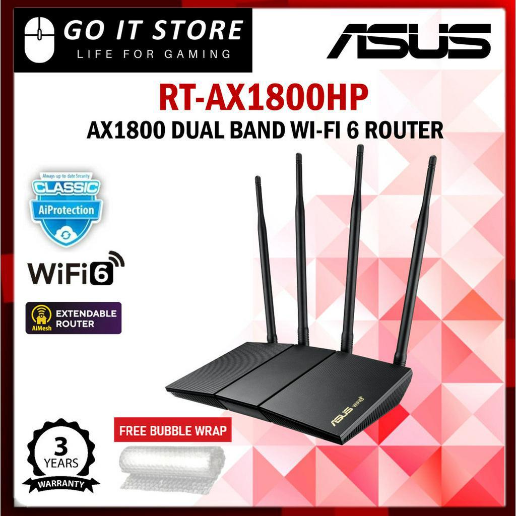 ASUS WiFi 6 High Power Router RT-AX1800HP Strong Signal Booster ...