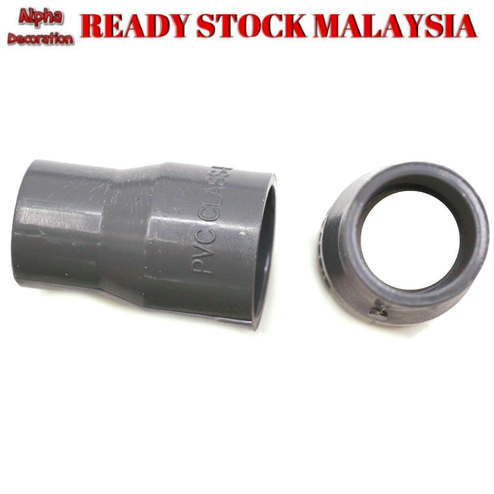 💥READY STOCK💥15x20mm PVC Reducing Socket PN 15 R/Socket 1/2"x3/4 ...