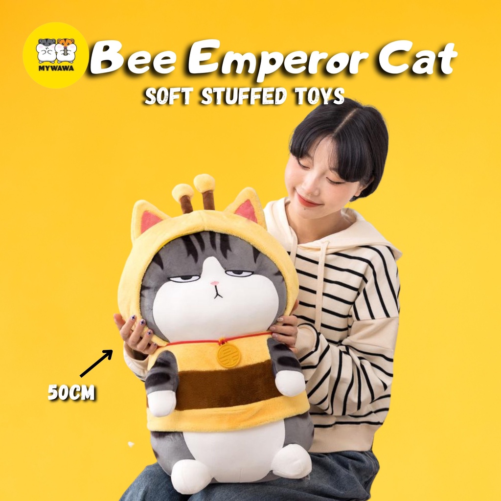 My Emperor Cat Bee hoodie Soft Stuffed Toys Plushies Doll For Her For ...