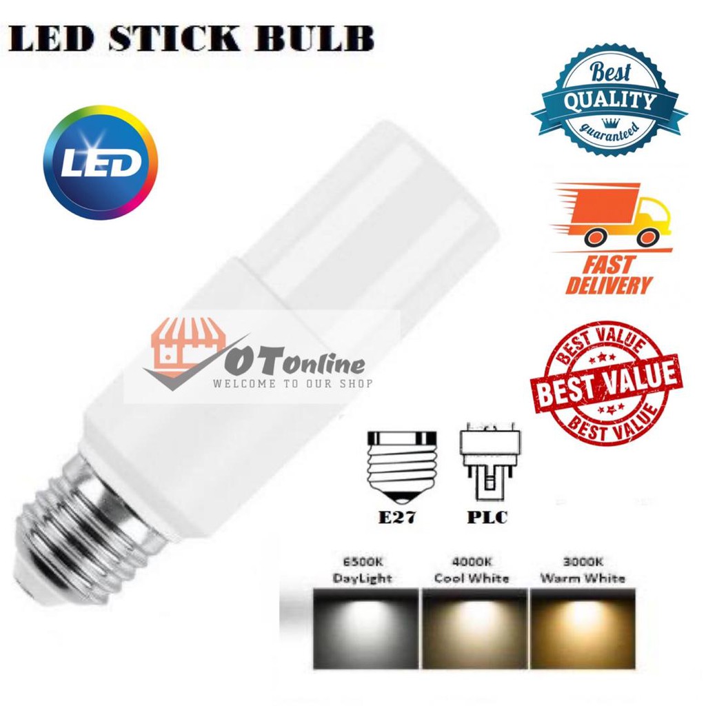 Nipponll 15w LED STICK BULB ENERGY SAVING LIGHT BULB HIGH QUALITY SUPER ...