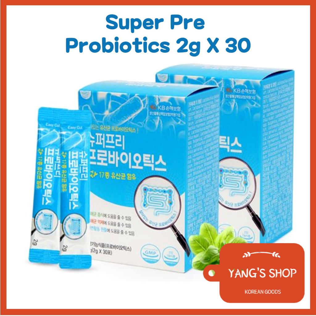 Super Pre Probiotics 2g X 30sticks For Whole Family / 17 Premium ...