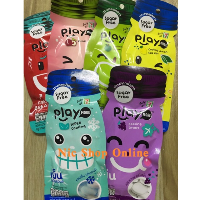 Thailand Play more candy 12g | Shopee Malaysia