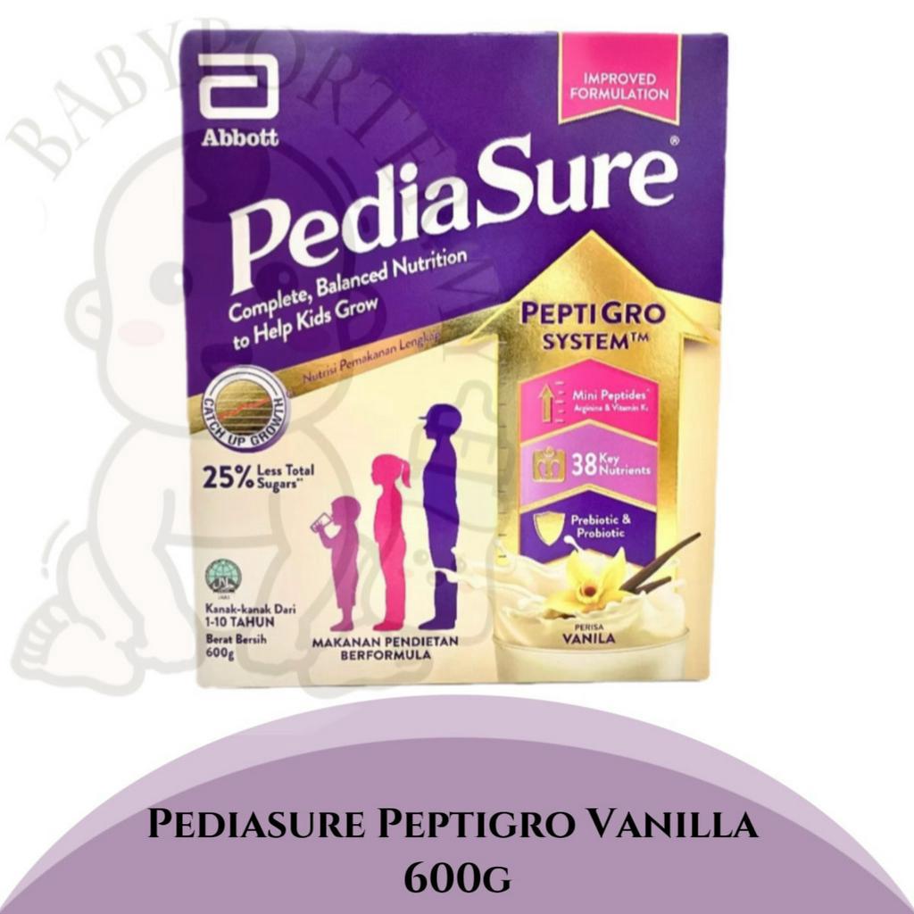 BABYPORTER Pediasure PEPTIGRO SYSTEM 600g (Chocolate / Vanilla) EXP 08/ ...