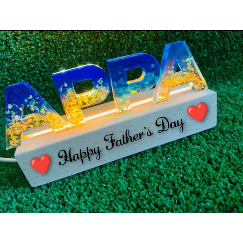 Appa Resin Art Father's Day Gift 🎁 | Shopee Malaysia