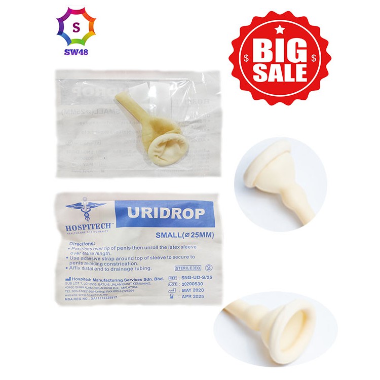 URIDROP Male External Catheter S-25MM/pcs | Shopee Malaysia