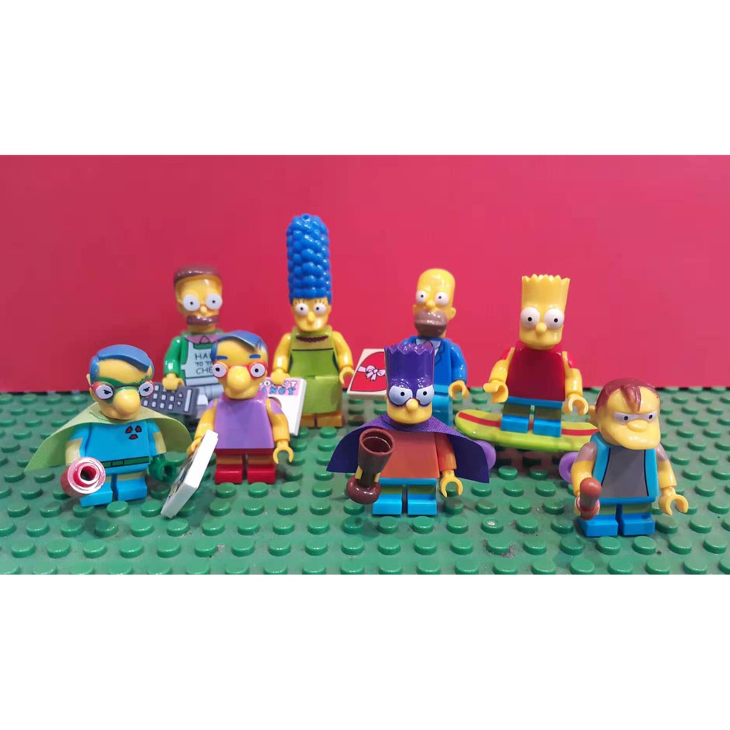 Sitcom: The Simpsons Minifigure / Angka Kecil (Bricks Figure / Blok ...