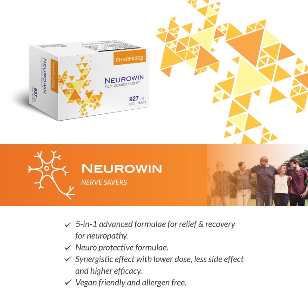 PHARMORIX NEUROWIN FILM COATED TABLET 927MG 60'S ( EXP DATE : 10/2026 ...