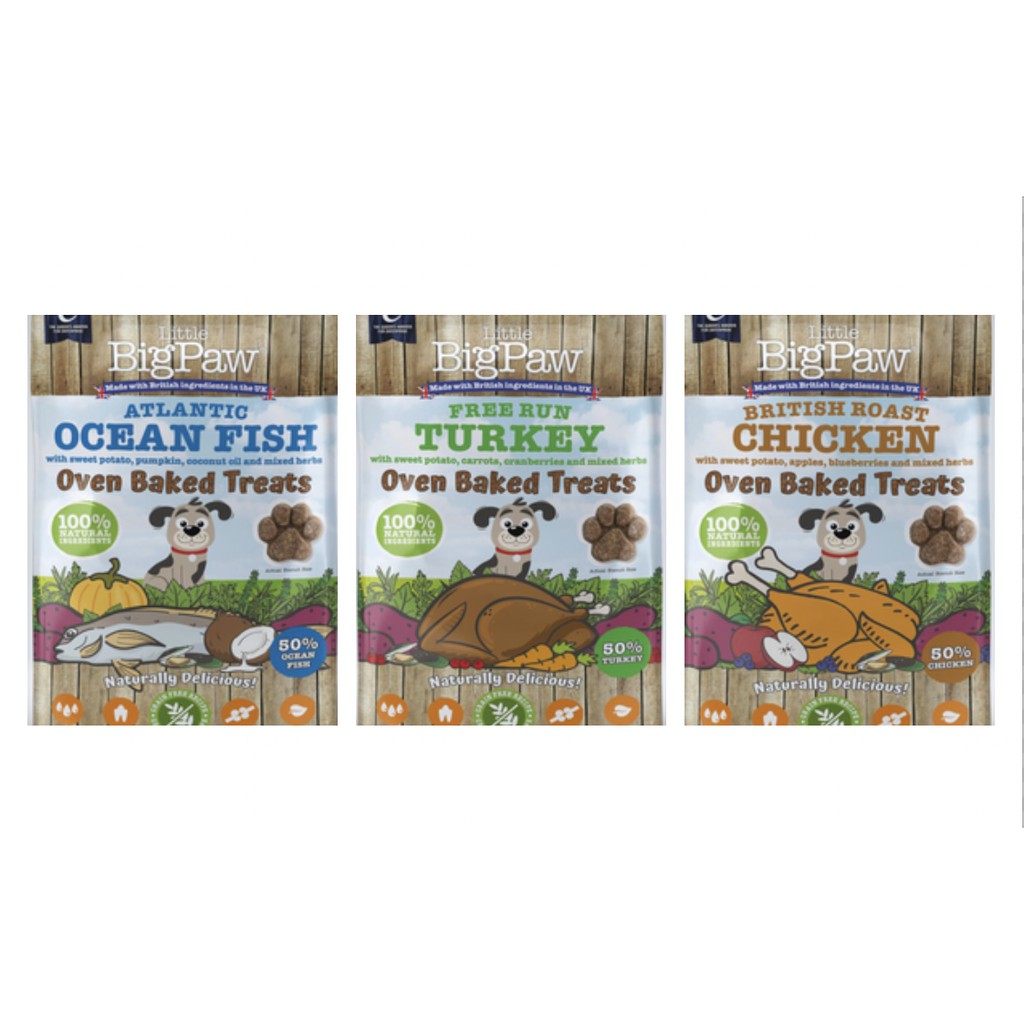 Little Big Paw Oven Baked Dog Treats 130g | Shopee Malaysia
