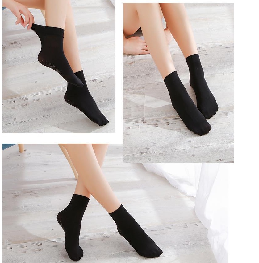 1 Pair Muslimah Stokin Anti Slip Women Stoking Stocking Silk Socks Sock ...