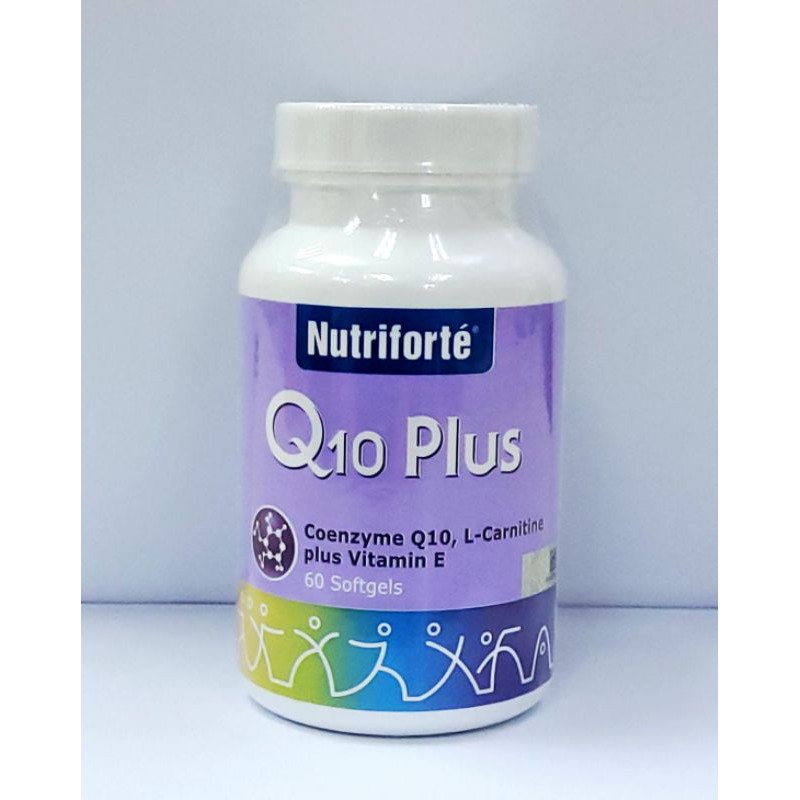 NUTRIFORTE Q10 PLUS 60 SOFTGELS | Shopee Malaysia