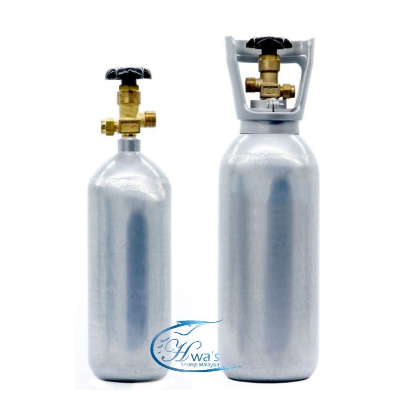 Plants Tank brand new Carbon Steel CO2 Bottle Cylinder 2L / 4L Full gas ...