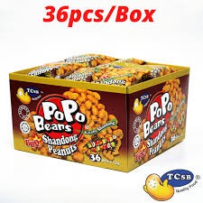 TCSB POPO BEANS Kacang BBQ Shandong [36 packs] | Shopee Malaysia