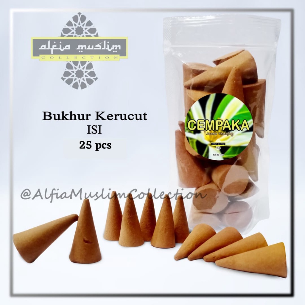 Buhur Cempaka Arabic Incense Room Fragrance / bukhur / buhur cone ...