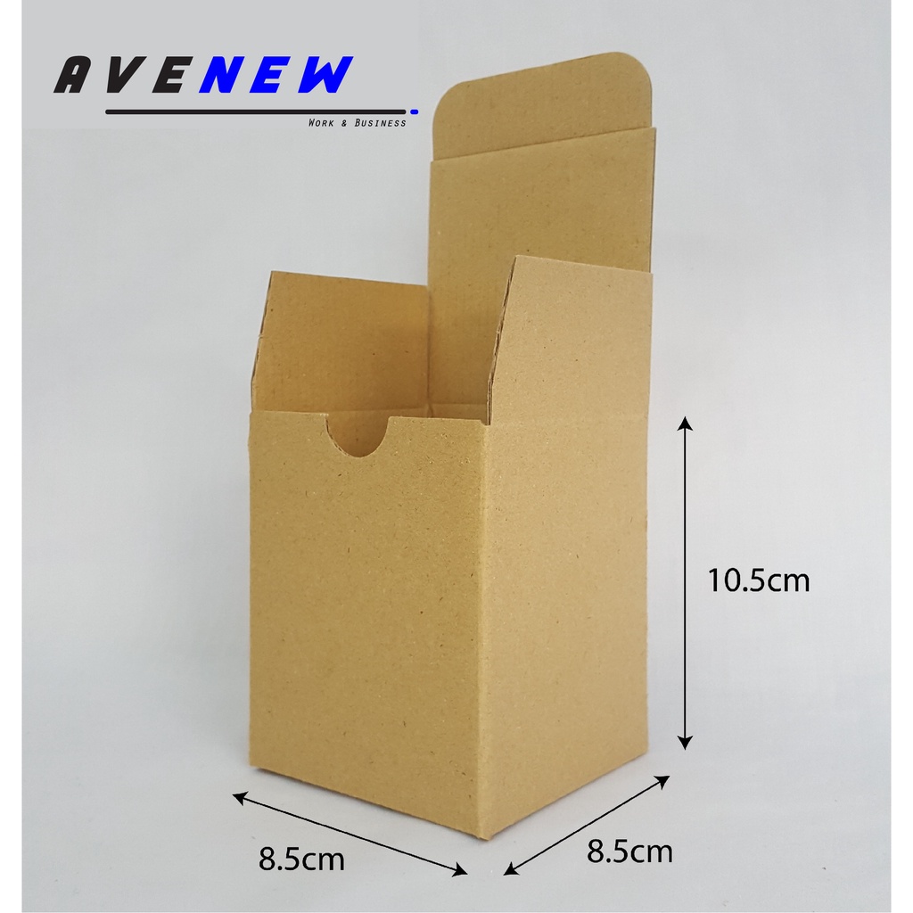 30pcs Bundle L8.5cm x W8.5cm x H10.5cm Small Carton Box Storage Box ...