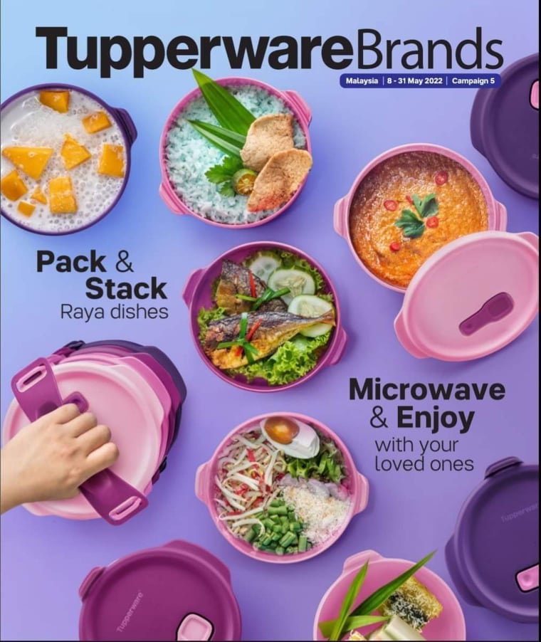 Tupperware Tup Tiffin Duo Set 550ML Tup Triffin Lunch Box 1 Handle ...