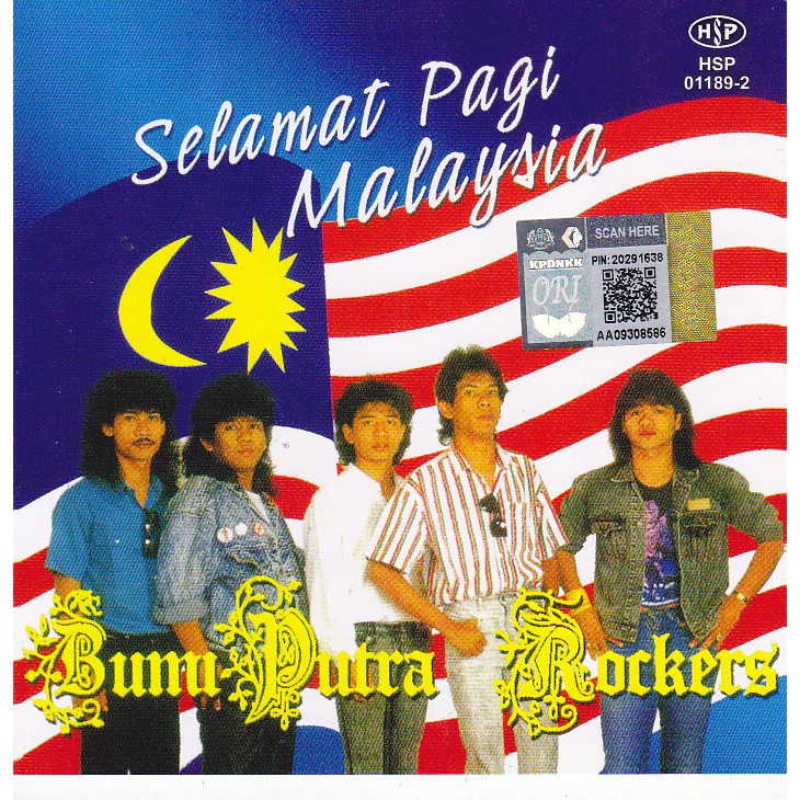 BUMI PUTRA ROCKERS ( BPR ) - Selamat Pagi Malaysia ( CD ) | Shopee Malaysia