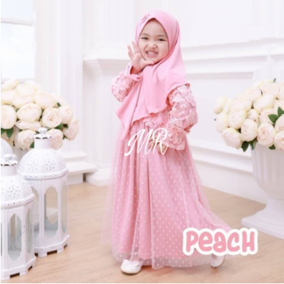 The Latest Sharia Children's Robe Lebaran 2022 Latest Models Trendy ...