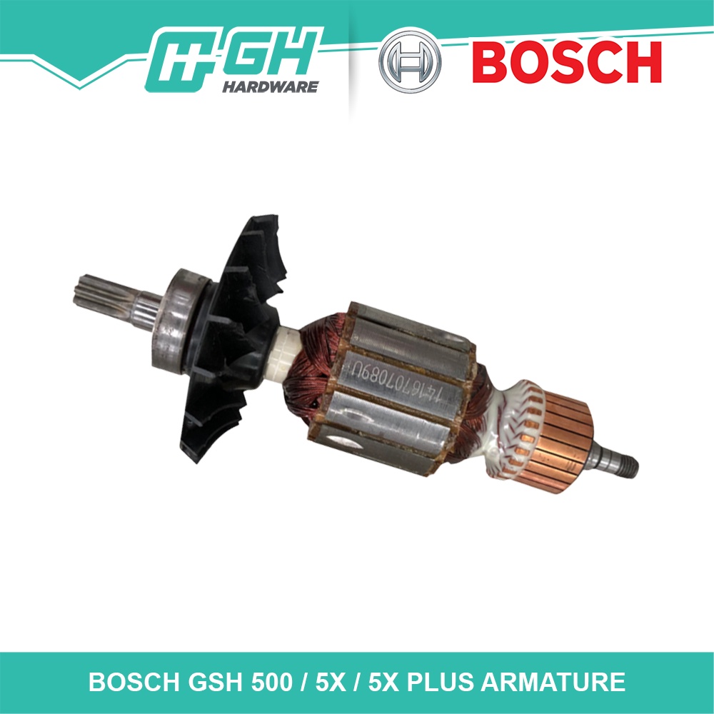 [ GH HARDWARE ] BOSCH GSH 500 / 5X / 5X Plus Demolition Hammer Armature ...