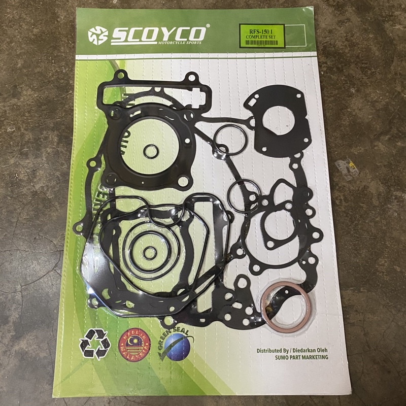 BENELLI RFS150I RFS150 RFS 150 GASKET OVERHAUL COMPLETE SET BLOCK HEAD ...