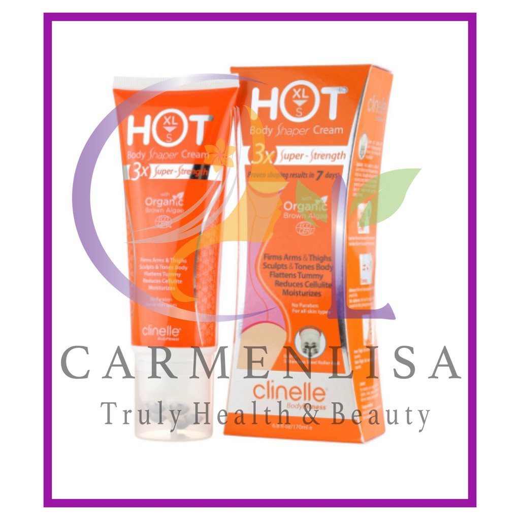 CLINELLE HOT BODY SHAPER CREAM 80ML/170ML - visible IN 7 DAYS ...