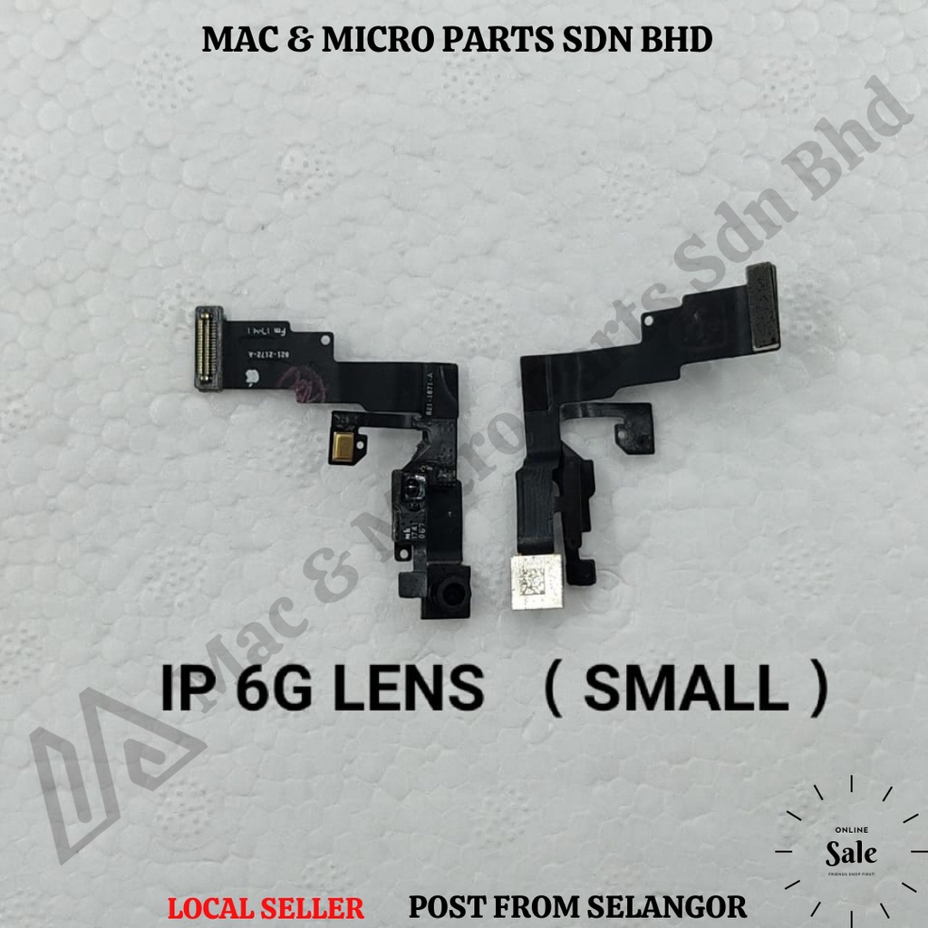 IP 6/ 6g Original front camera / Speaker ribbon / Small camera / Sensor ...