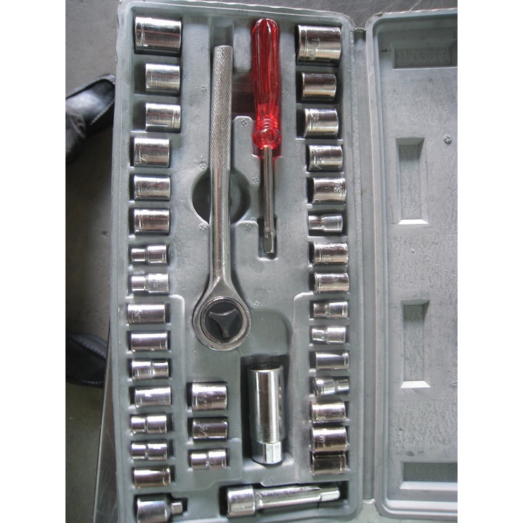 40PCS SOCKET SET(1/4" & 3/8" DRIVER SOCKET) | Shopee Malaysia