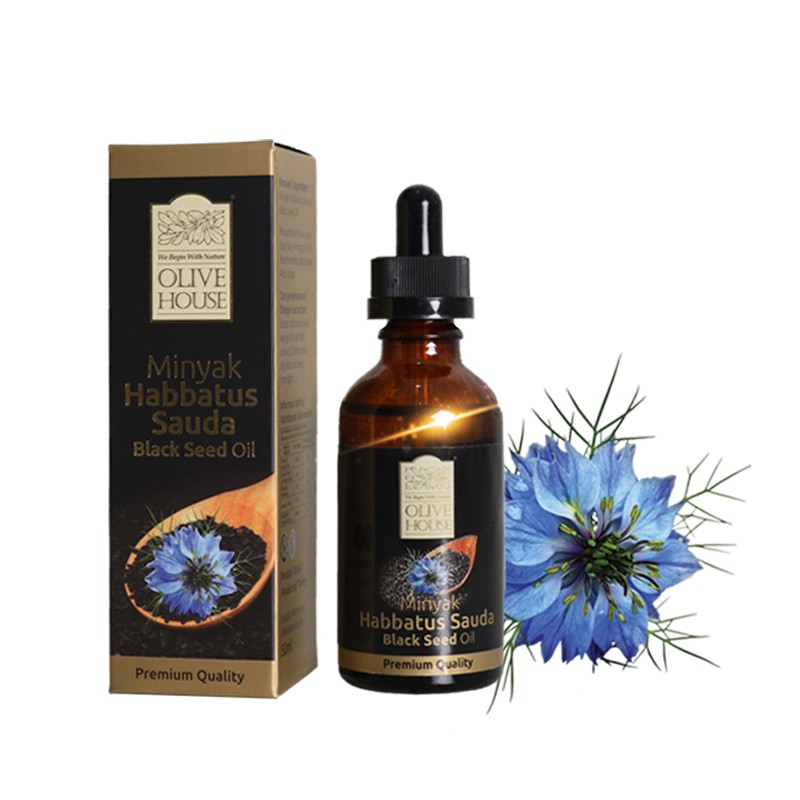 Olive House Minyak Habbatus Sauda Black Seed Oil (50ml) | Shopee Malaysia