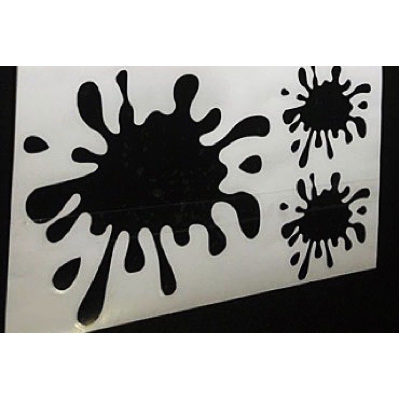 (Ready Stock) S448# 1Set 3pcs Water Splash Car Sticker For Toyota Honda ...