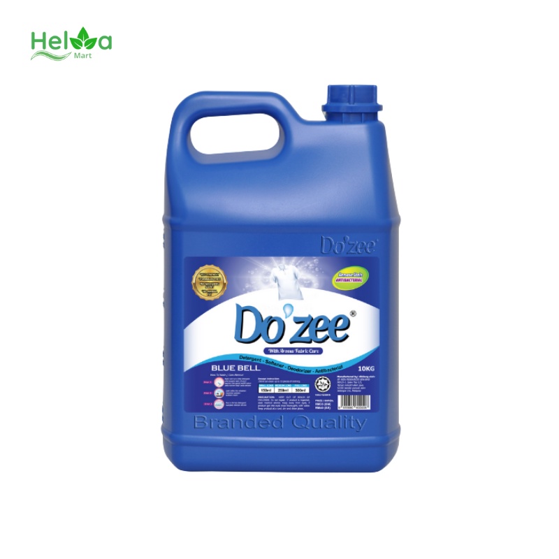 🔥FAST SHIPPING🔥SABUN PENCUCI PAKAIAN DOZEE 4 IN 1 LIQUID DETERGENT 10KG ...