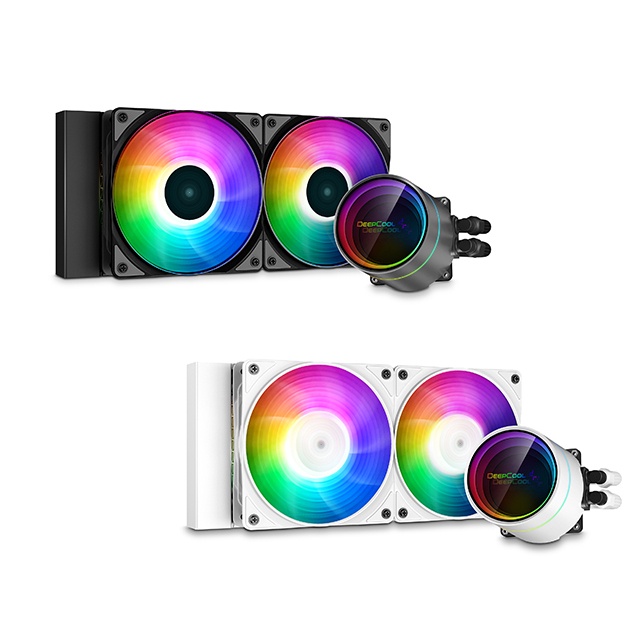 Deepcool Castle 240EX Argb AIO CPU Liquid Cooler - Black/White | Shopee ...