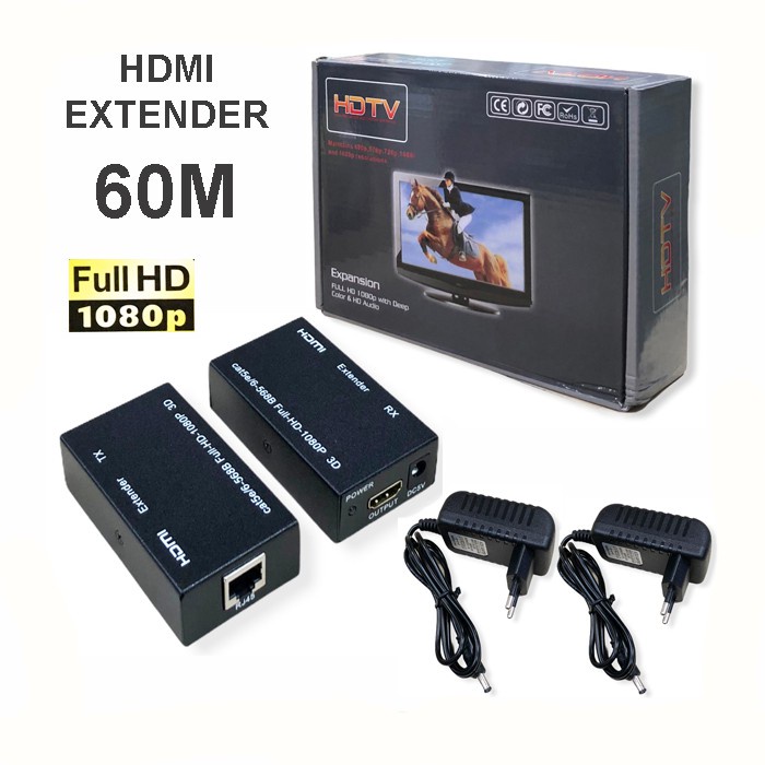 Hdmi Extender 60m | Shopee Malaysia